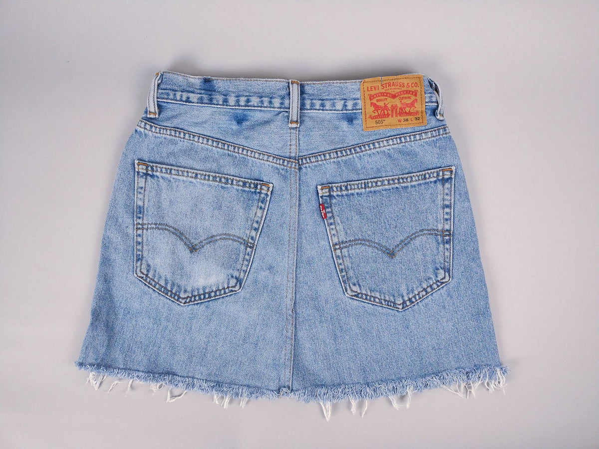 Upcycled Denim Mini-Skirt – Tipsy Gypsy Tahoe